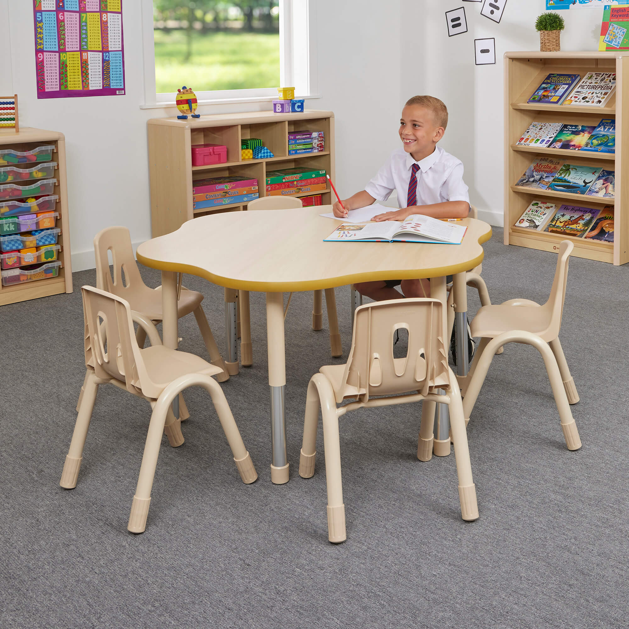 Elegant Height Adjustable Flower Table | Profile Education